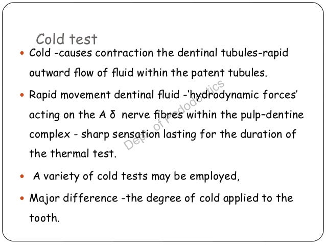 Pulp vitality test new