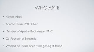 Pulsar - flexible pub-sub for internet scale | PPT