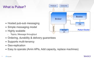 Pulsar - Distributed pub/sub platform | PDF | Cloud Computing | Internet