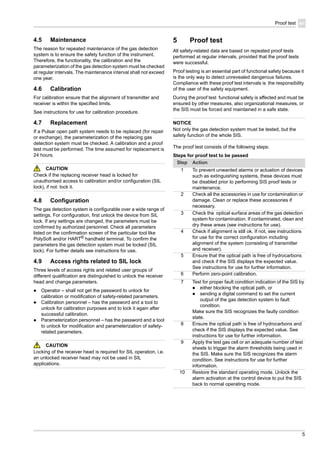 Pulsar 7000 safety manual | PDF