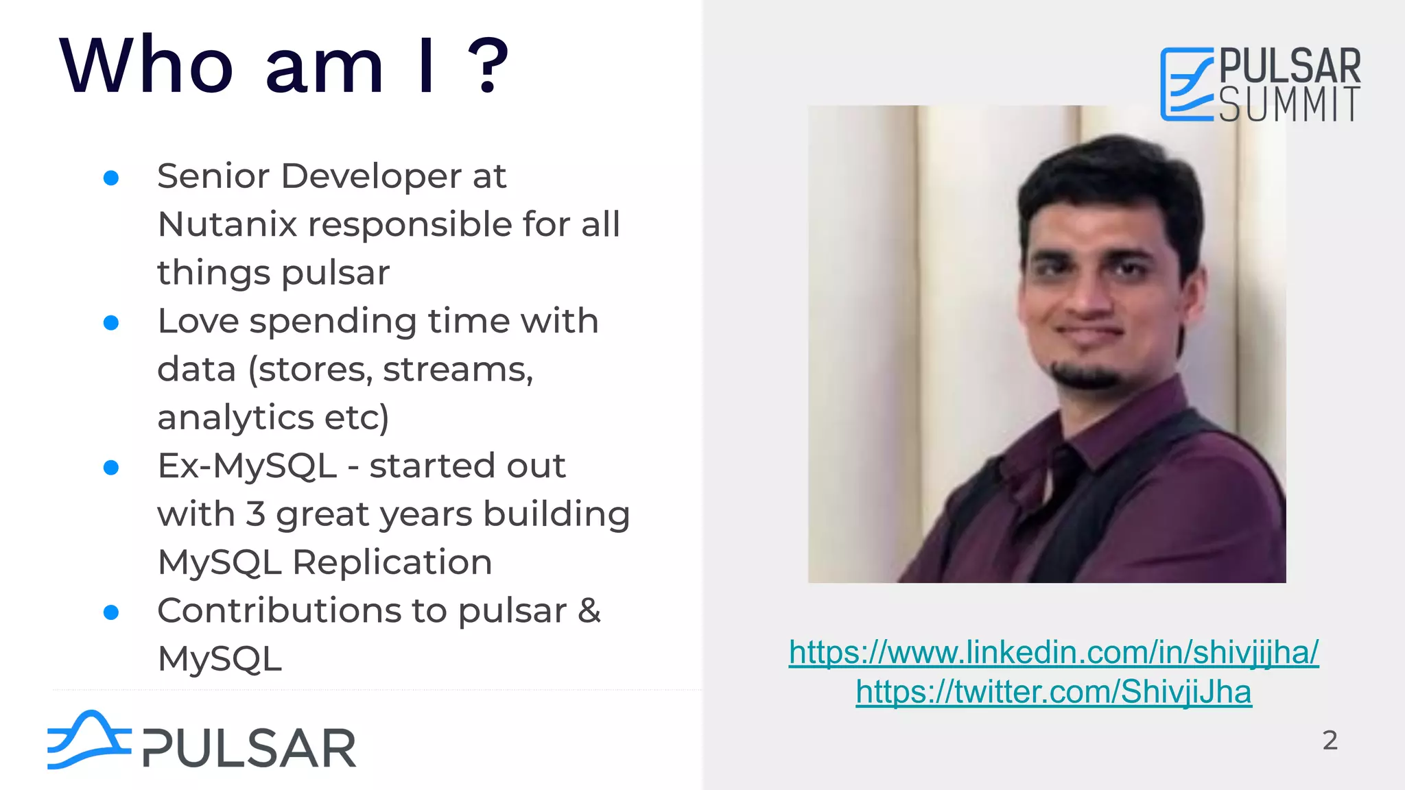 Pulsar Summit Asia - Running a secure pulsar cluster | PPT