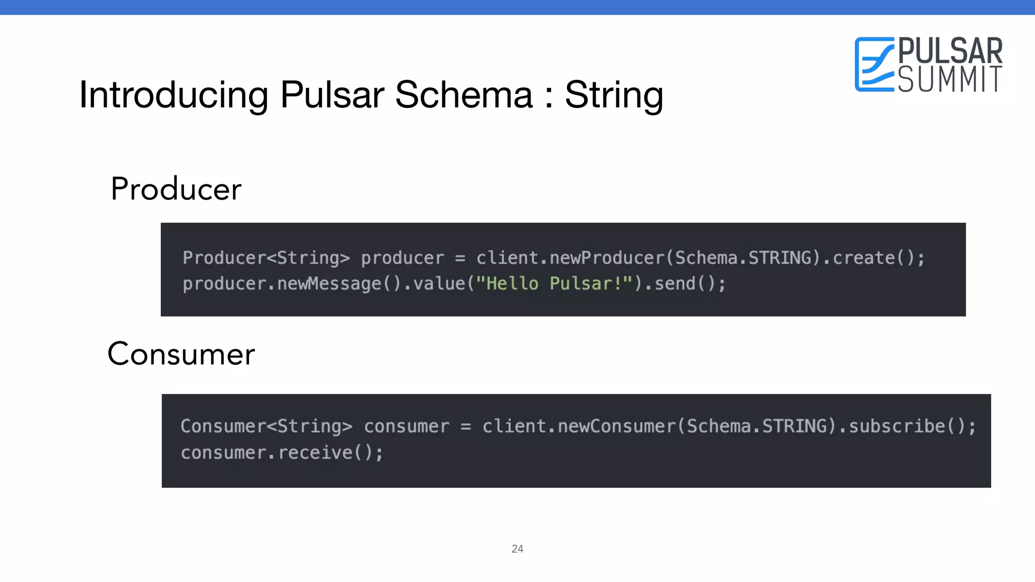 Pulsar Summit Asia - Structured Data Stream with Apache Pulsar | PPT