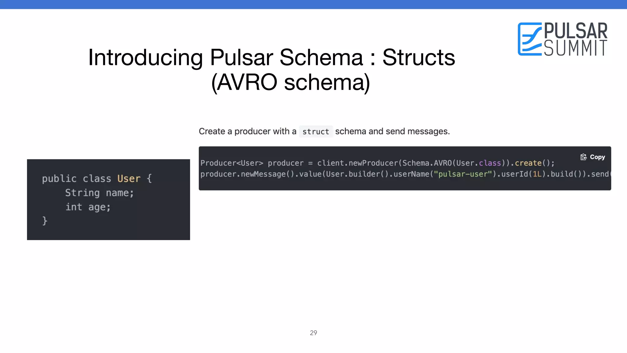 Pulsar Summit Asia - Structured Data Stream with Apache Pulsar | PPT