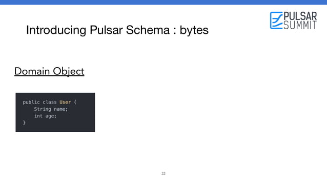 Pulsar Summit Asia - Structured Data Stream with Apache Pulsar | PPT