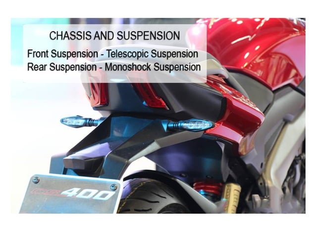 Bajaj Pulsar CS 400 Features and Specifications | ODP