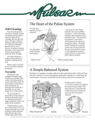 Pulsar iii se-suction_blast_cabinet | PDF