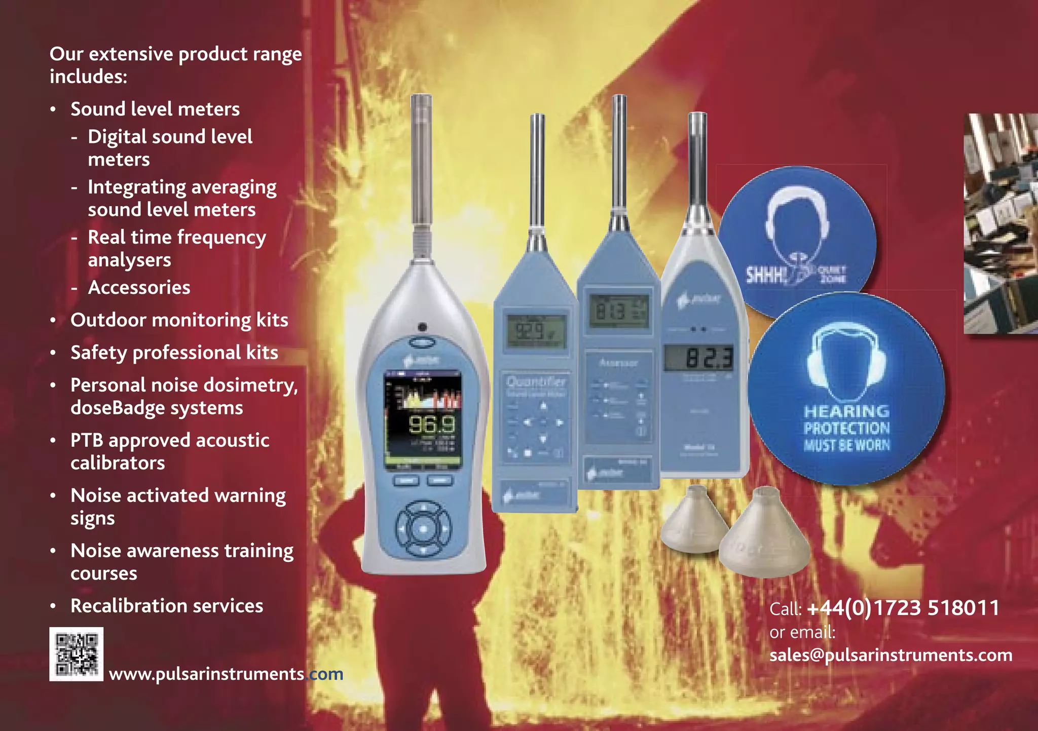 Pulsar Instruments - Occupational Noise Measurement | PDF