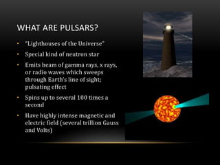 Pulsars | PPTX