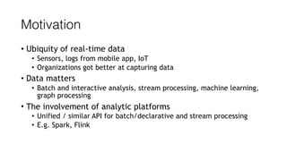 A Unified Platform for Real-time Storage and Processing | PPT
