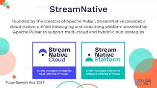 What We Learned From Building a Modern Messaging and Streaming System for Cloud | PPT