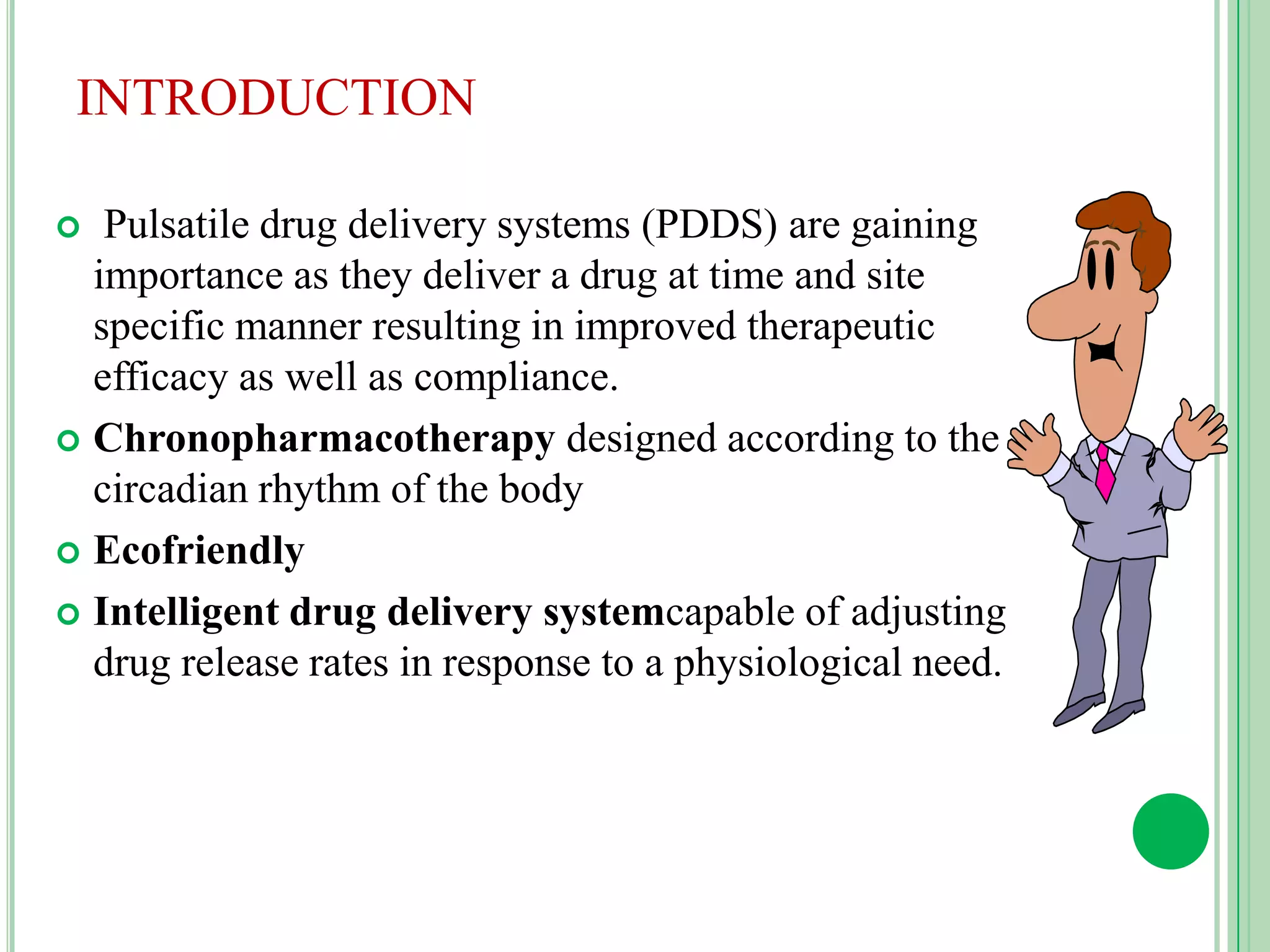 Pulsatile Drug Delivery System [ppt] Pptx