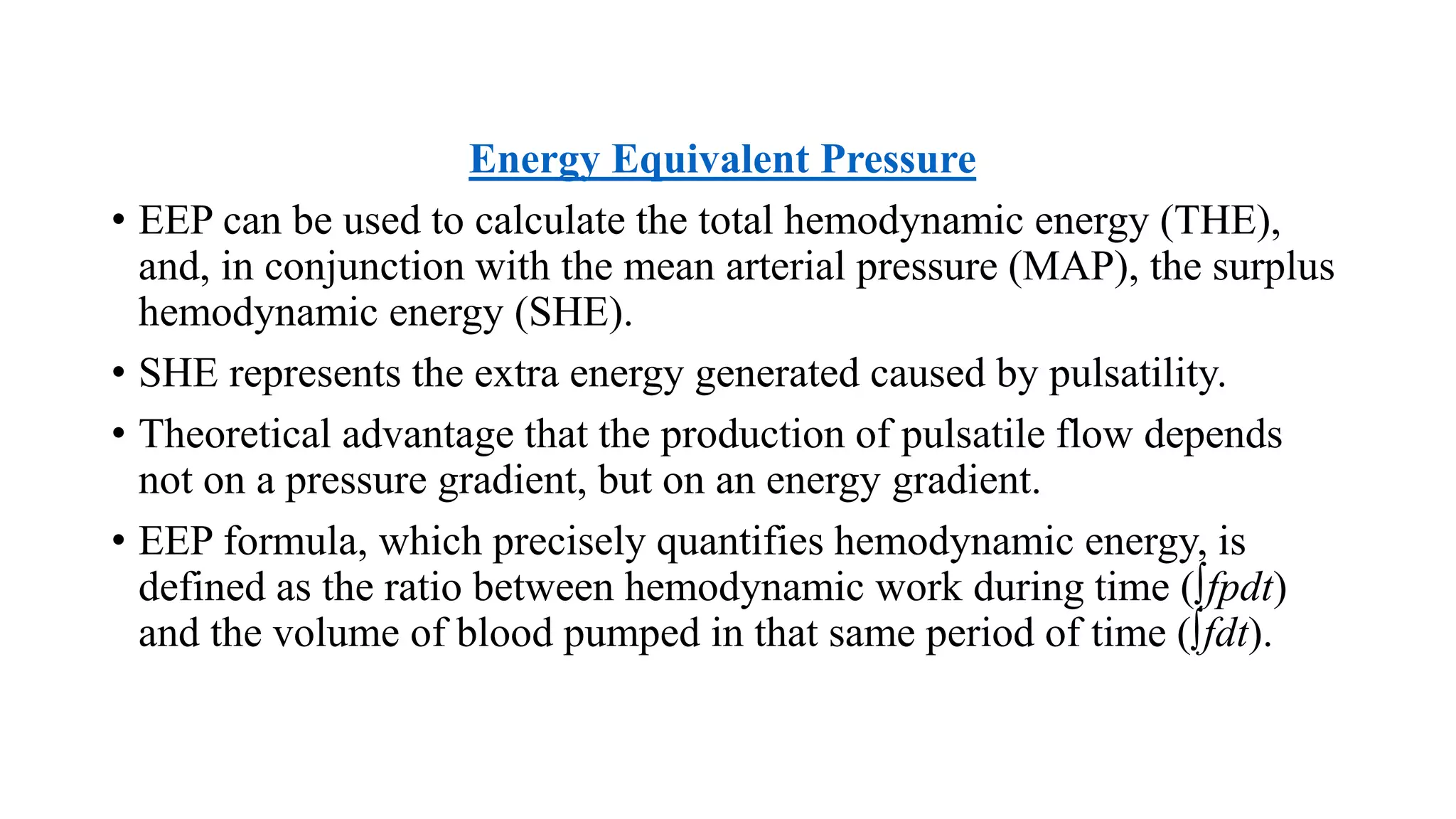 Pulsatile vs non pulsatile perfusion | PPTX