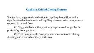 Pulsatile vs non pulsatile perfusion | PPTX