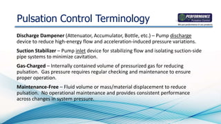 Pulsation Control Terminology | PPTX