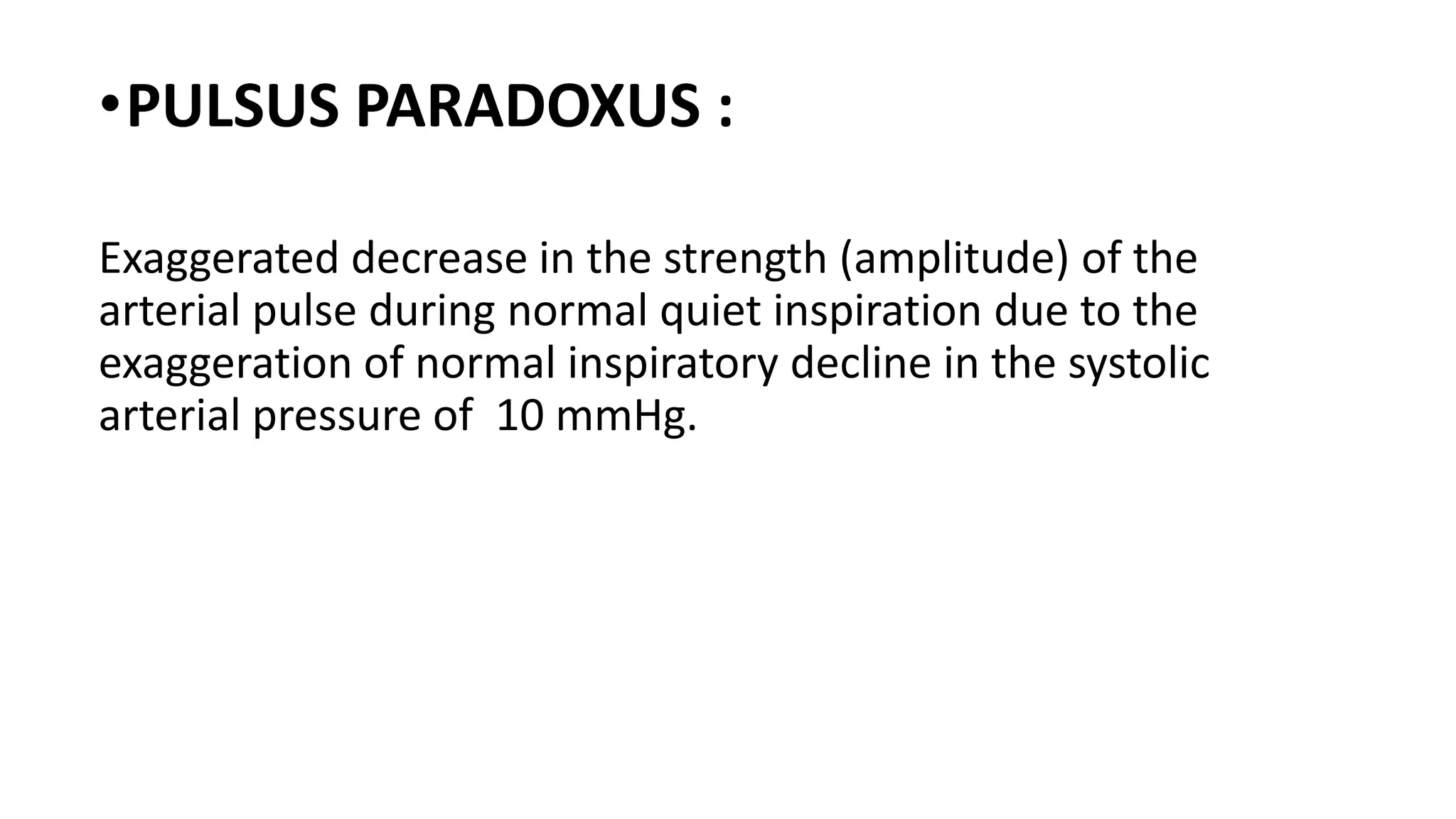 Pulse - Arterial Pulse - Types | PPTX | Heart and Cardiovascular ...