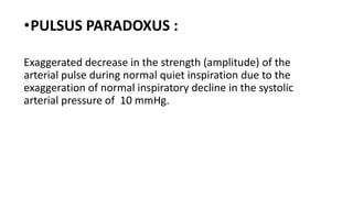 Pulse - Arterial Pulse - Types | PPTX