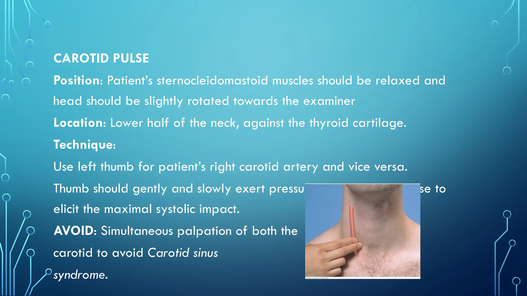 different types of pulse, normal physiology | PPTX