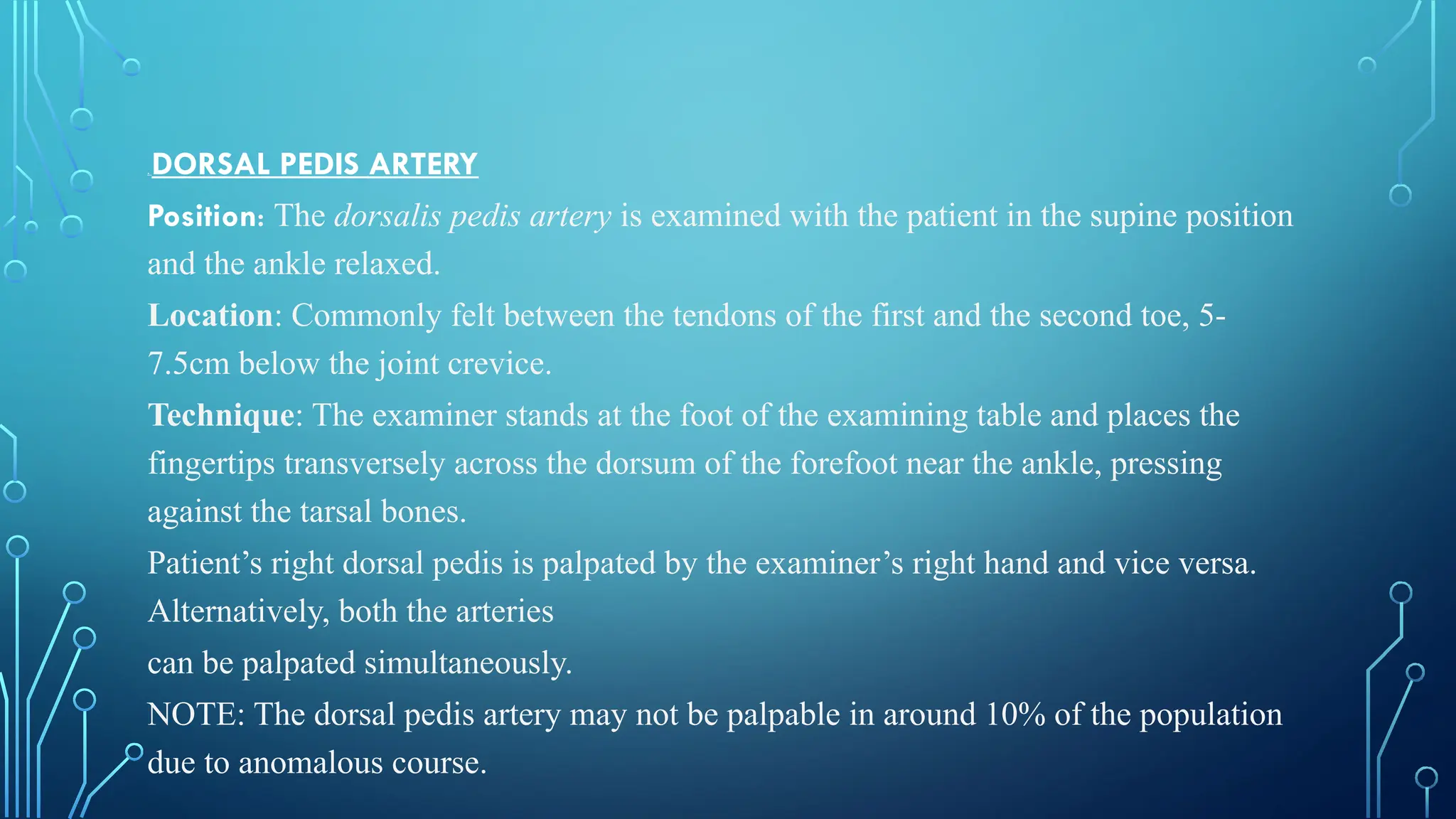 different types of pulse, normal physiology | PPTX
