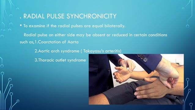 different types of pulse, normal physiology | PPTX