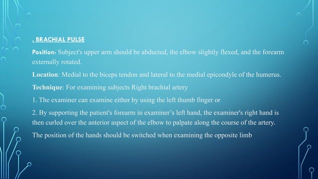 different types of pulse, normal physiology | PPTX