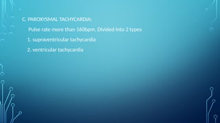 different types of pulse, normal physiology | PPTX