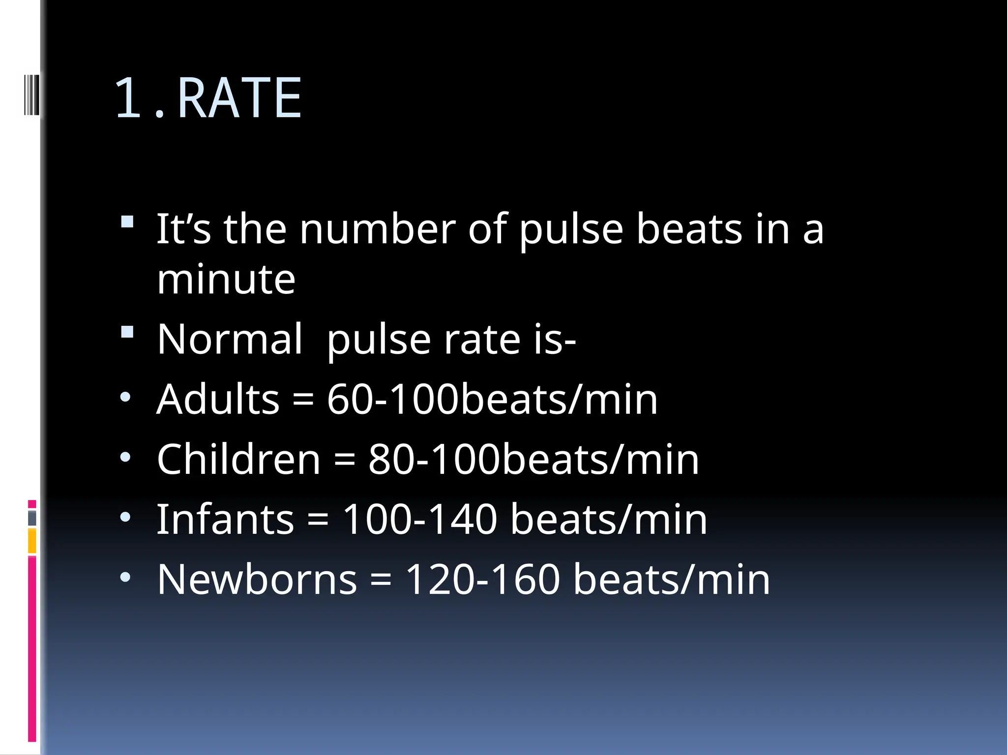 PULSE.pptx. UNDERSTANDING PULSE,PHYSIOLOGY,CHARACTERSTICS, FACTORS ...