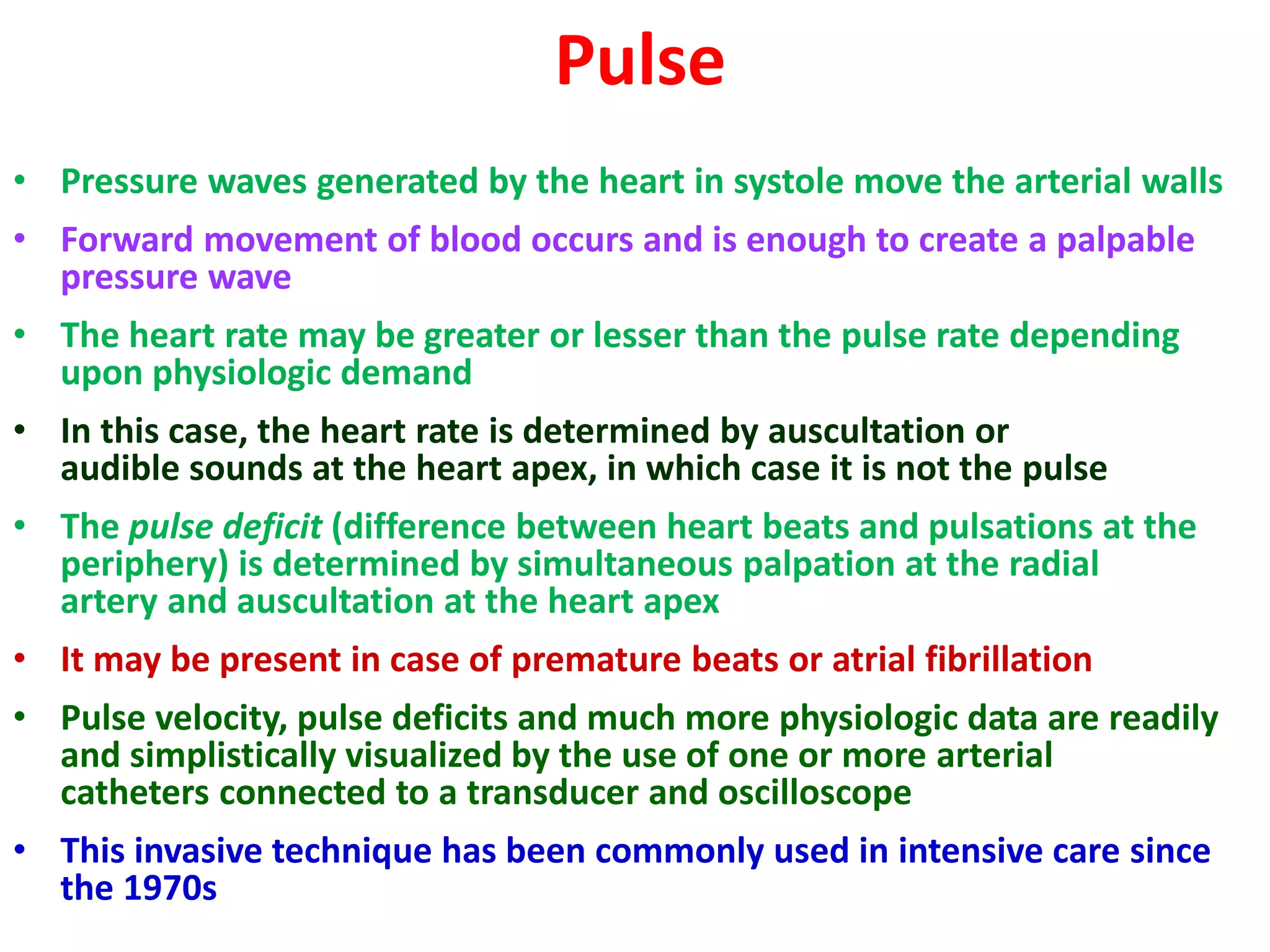 Pulse tripleresponse | PPTX