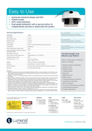 Lumenis Pulse120 | PDF