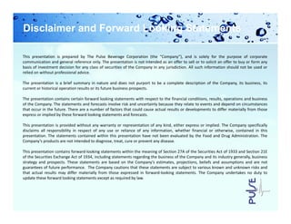 Pulse2012 fallpresentation | PPT