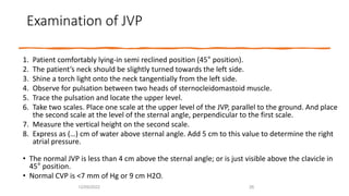 Pulse and JVP examination.pptx
