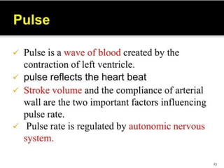 pulse and respiration definition , factors affecting pulse and ...