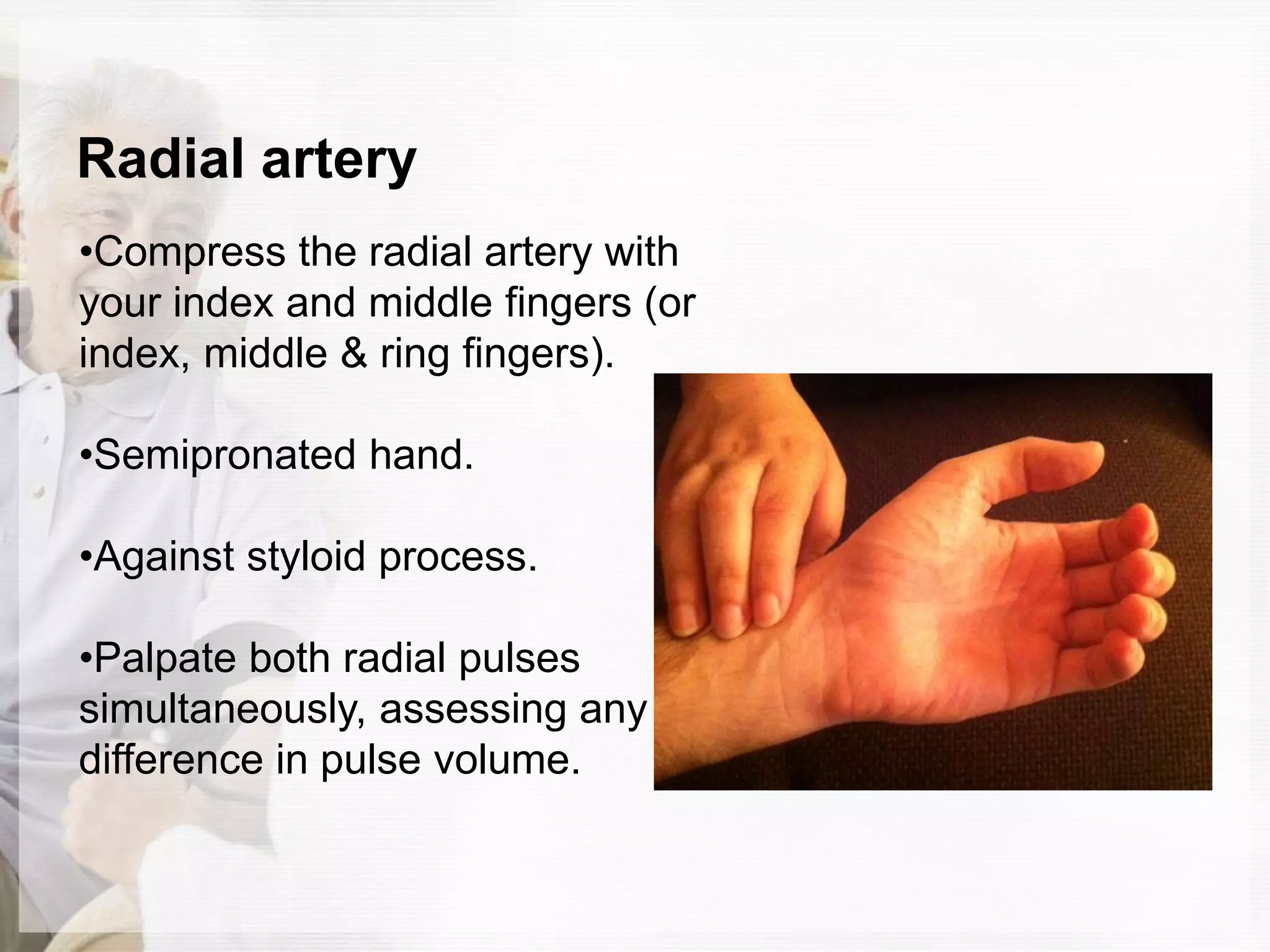General physical examination: Pulse and Blood pressure measurement | PPTX