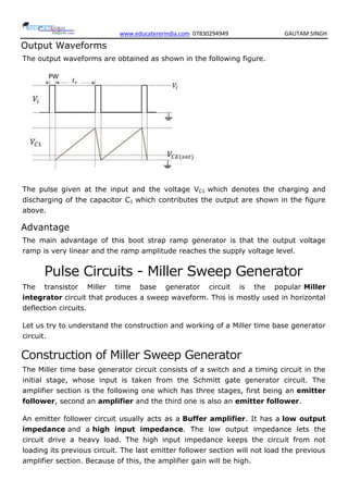 Pulse circuits | PDF