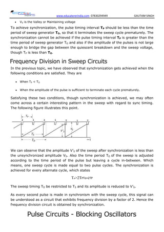 Pulse circuits | PDF