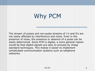 Pulse code modulation | PPT