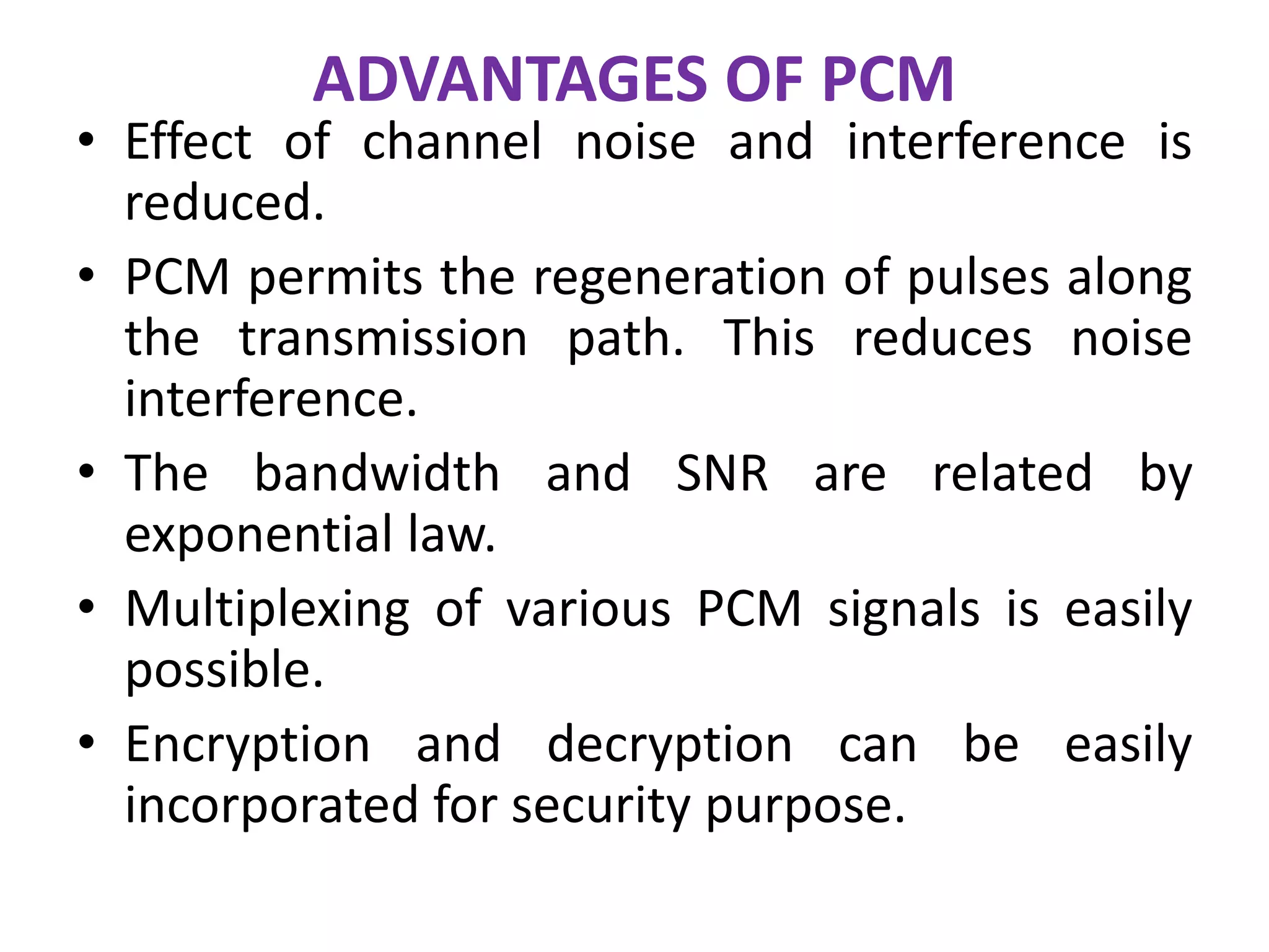 Pulse code modulation | PDF
