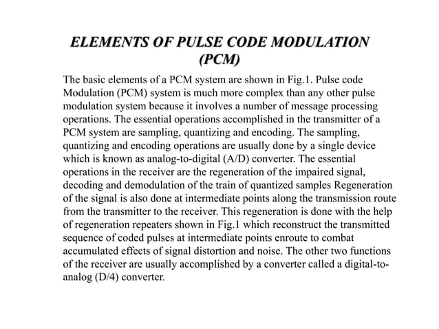 pulse code modulation.pdf | Digital Audio | Computer Software and ...