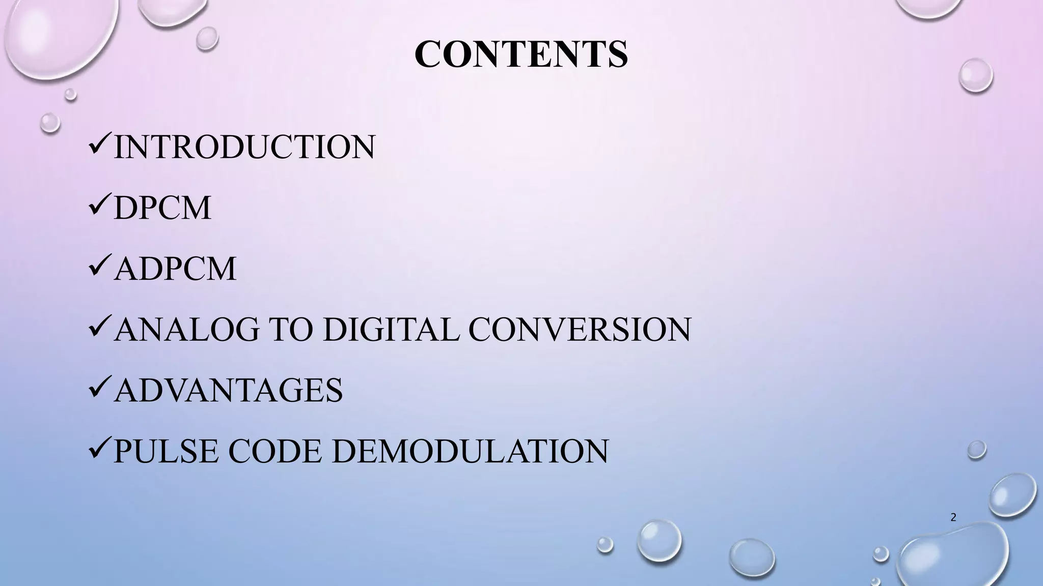 Pulse code modulation and Demodulation | PPTX | Digital Audio ...