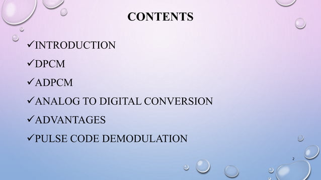 Pulse code modulation and Demodulation | PPTX | Digital Audio ...