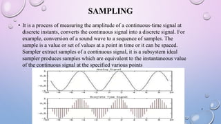 Pulse code modulation and Demodulation | PPTX