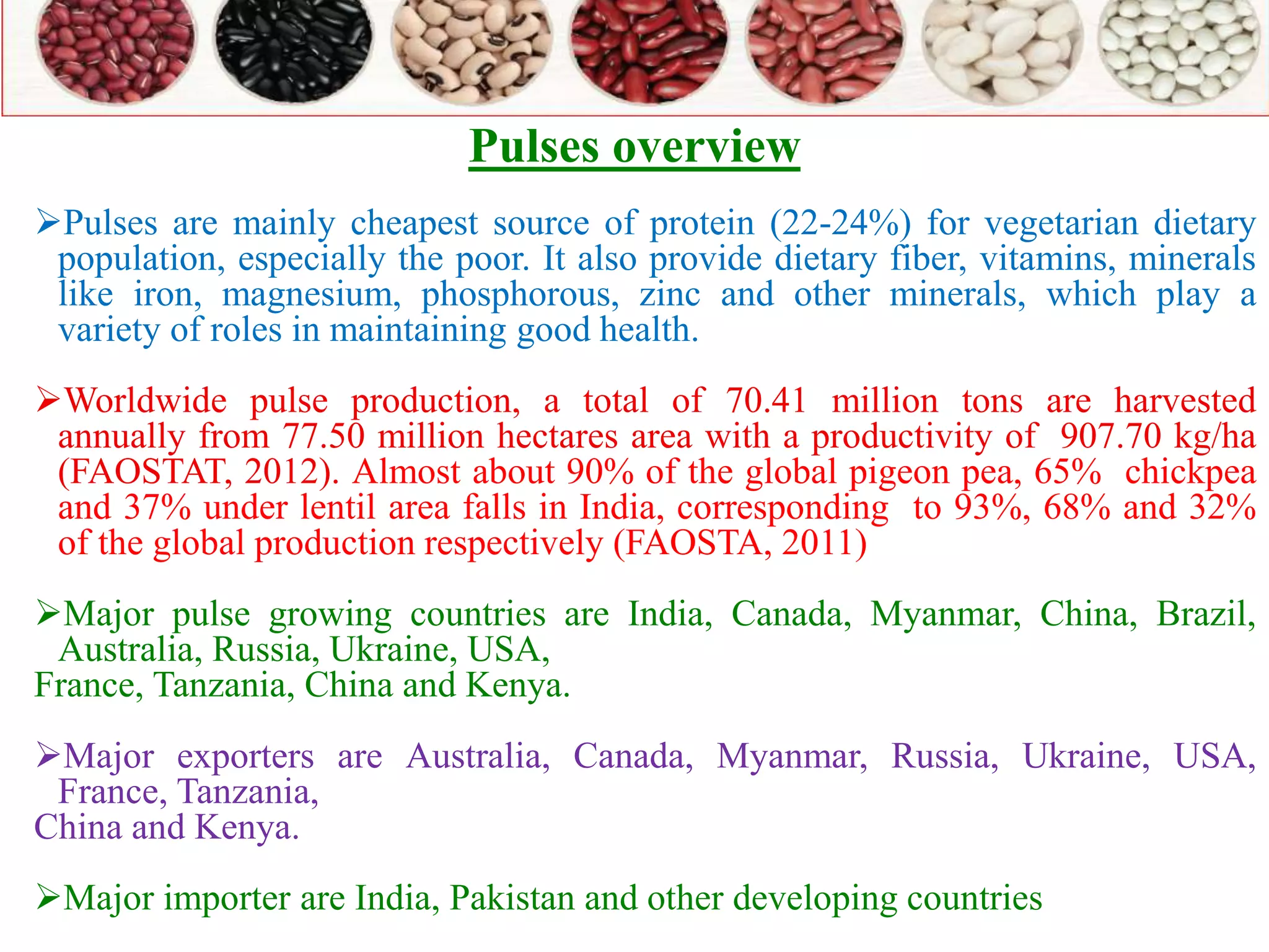 Pulse crops, Chickpeas, Mungbean, Mashbean..ppt