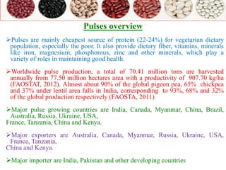 Pulse crops, Chickpeas, Mungbean, Mashbean..ppt