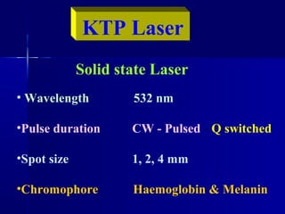 Pulsed dye laser in dermatology | PPT