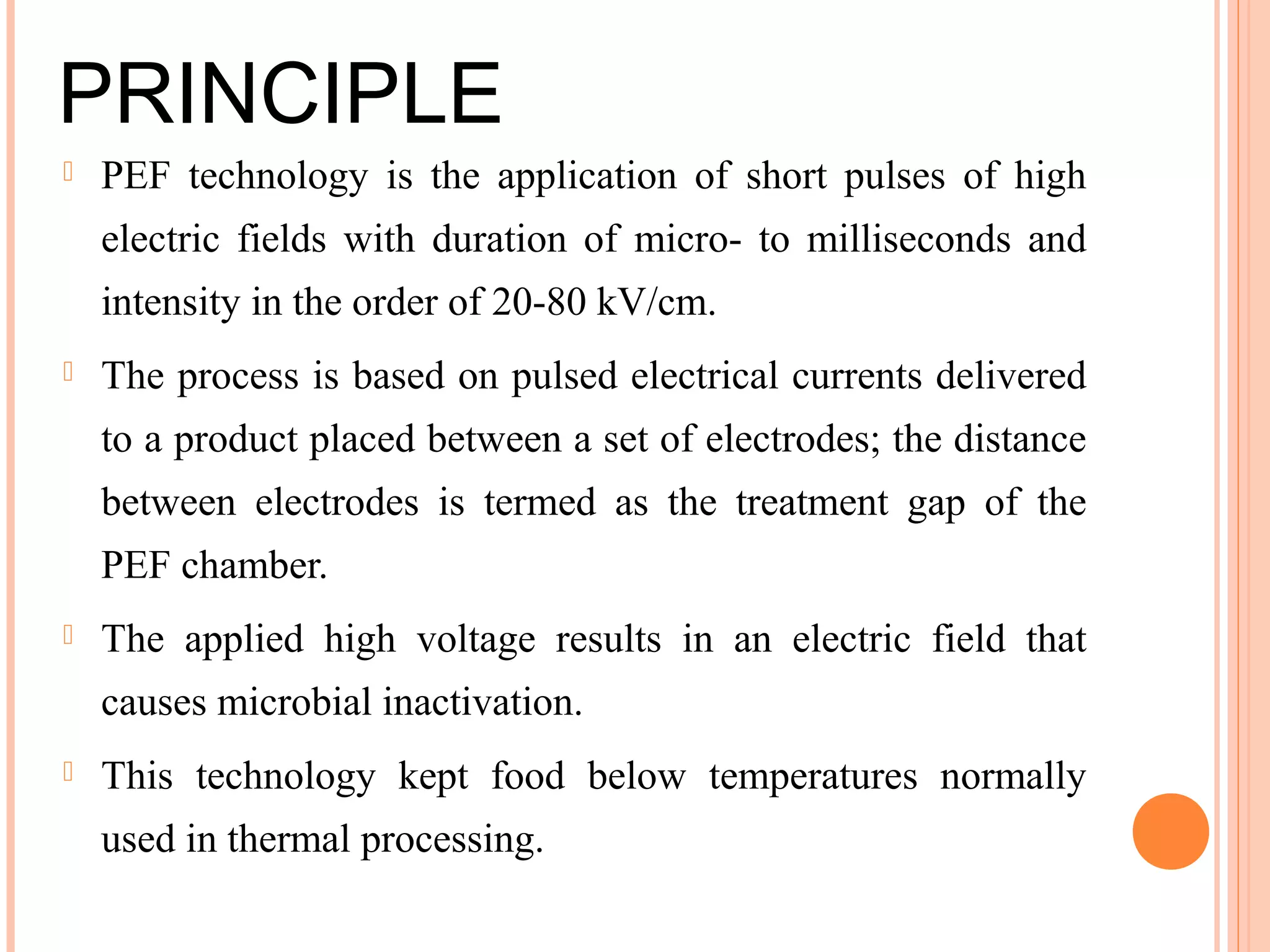 Pulsed Electric Field | PPT