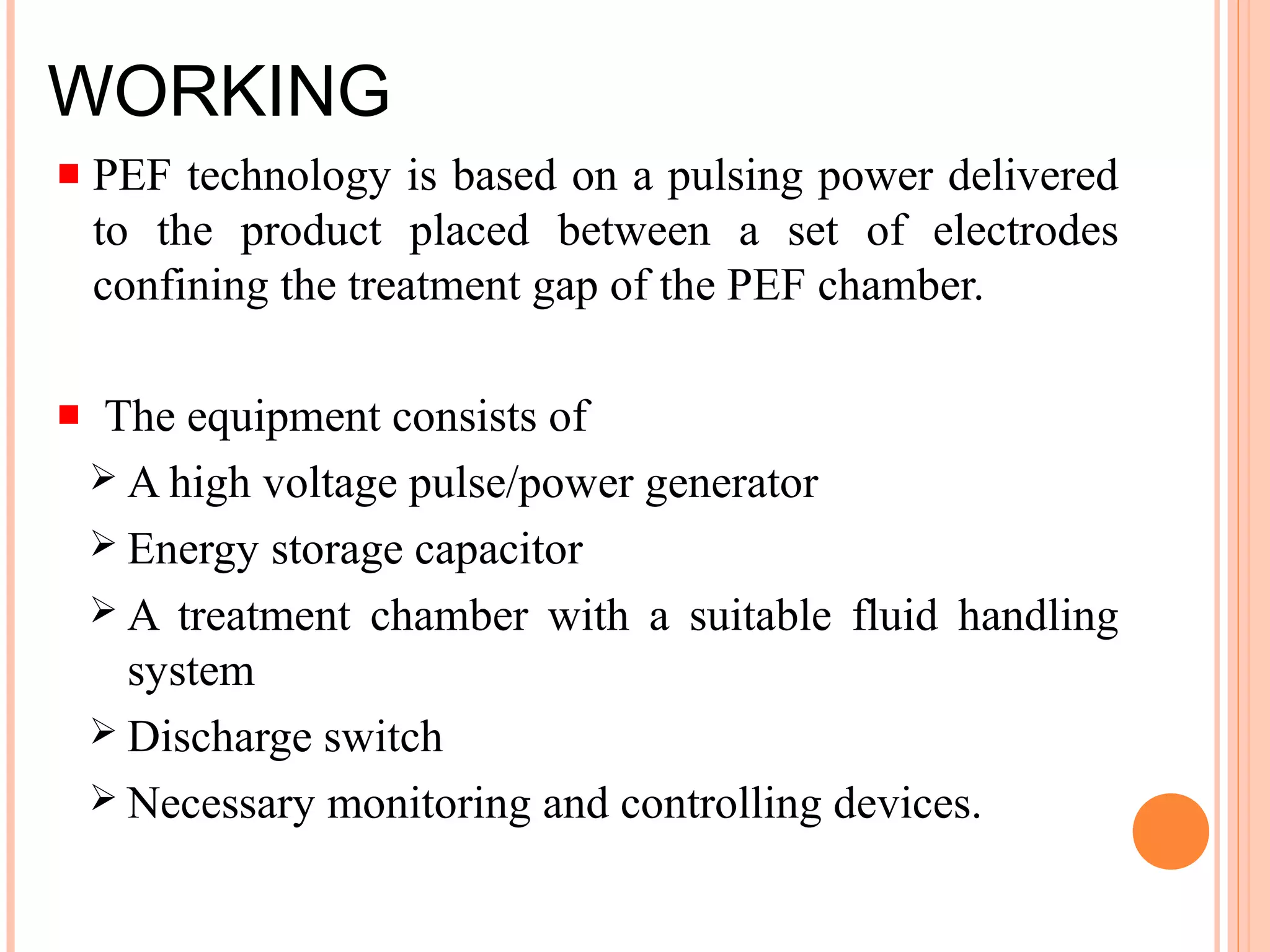 Pulsed Electric Field | PPT