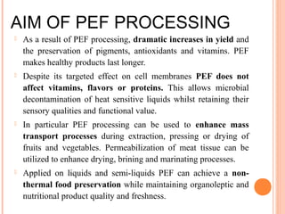 Pulsed Electric Field | PPT