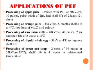 Pulsed Electric Field | PPT