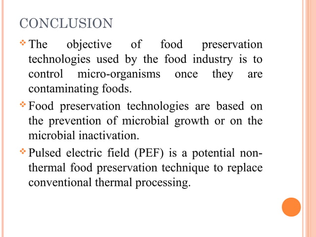Pulsed Electric Field | PPT