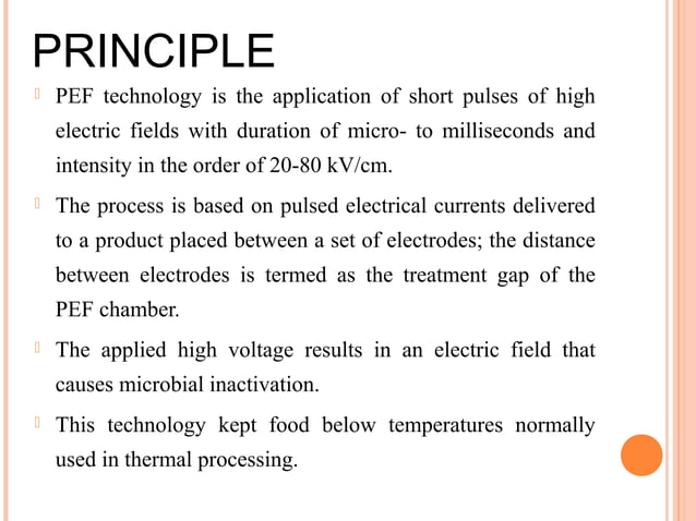 Pulsed Electric Field | PPT