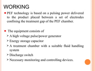 Pulsed Electric Field | PPT